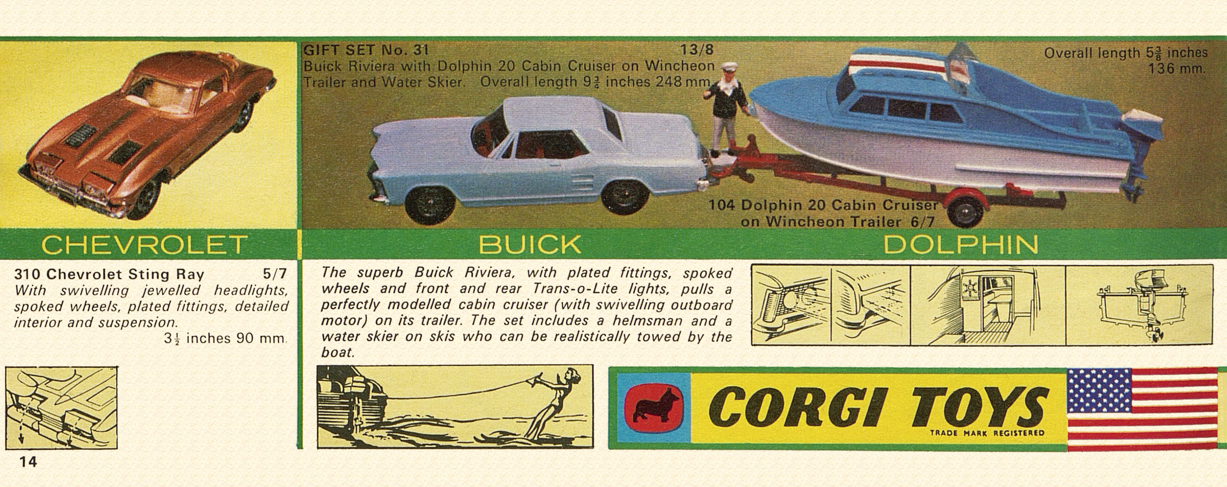 conrad-antiquario Katalogarchiv Corgi Toys catalog 1966