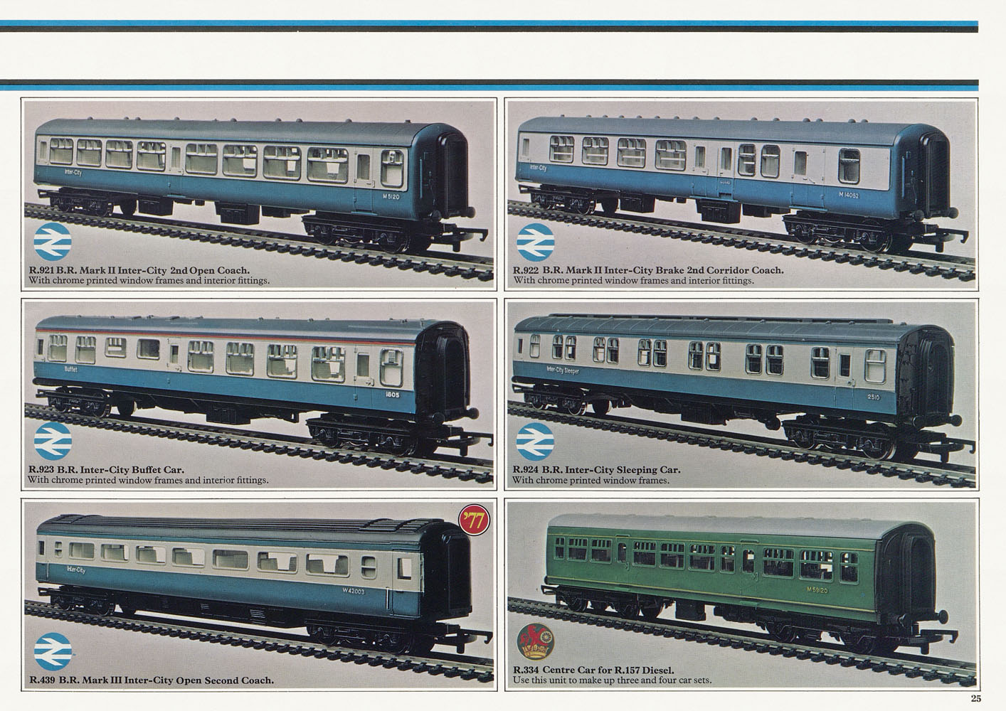 conrad-antiquario Katalogarchiv Hornby 00 Scale Model catalogue 1977