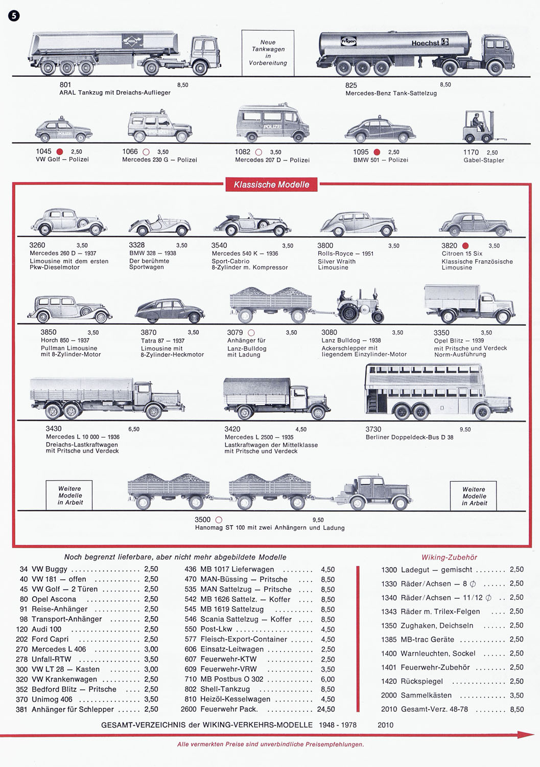 conrad-antiquario Katalogarchiv Wiking Bildpreisliste 1983-1984